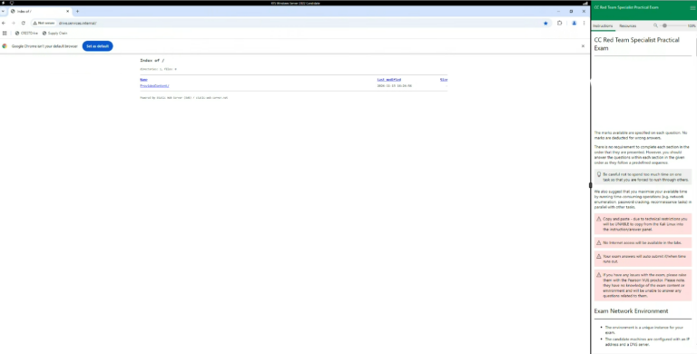 CREST Certified Red Team Specialist - CREST